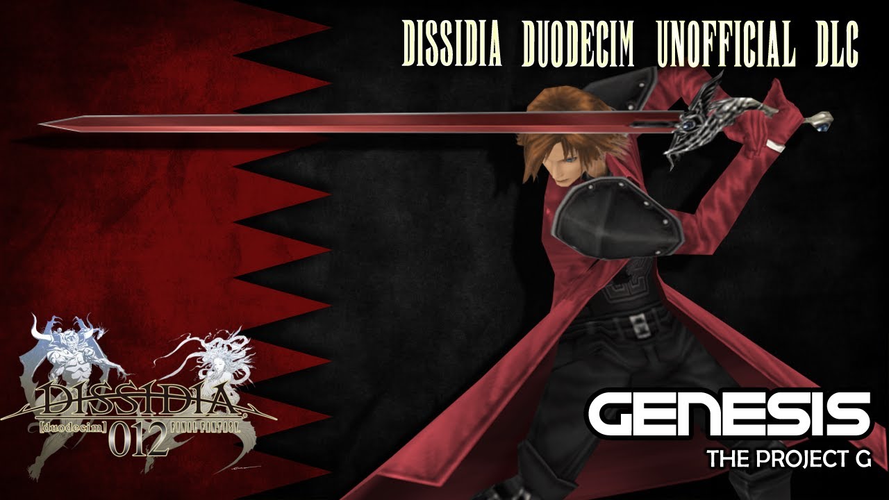 【Dissidia 012 Model-Import】 Genesis (Sefirot DLC2) Vs. Zack (Cloud DLC2) - YouTube