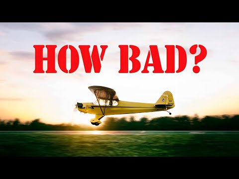 65HP J3 Cub , just how bad is the Performance of this Classic Taildragger? It might Surprise you.