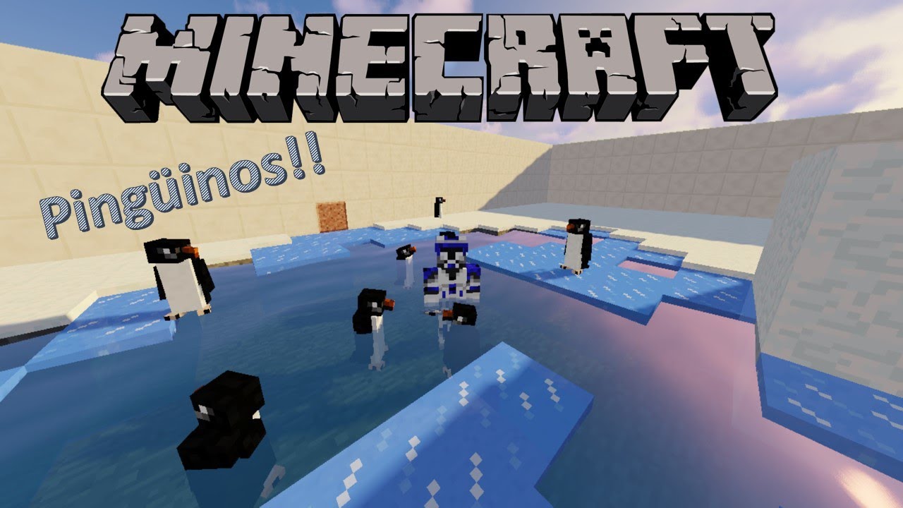 Minecraft.. Pingüinos!! Mod//Mod Showcase 1 - YouTube