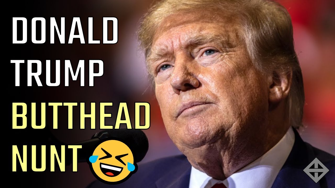 😂 Butthead Nunt: Butt hurt wannabe President Donald Trump gives a ...