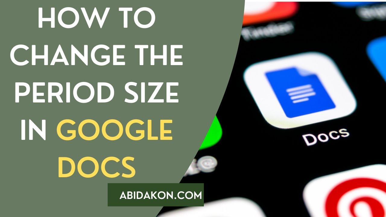 How To Change The Period Size In Google Docs In 2023 3 Methods YouTube how-to-change-the-period-size-in-google-docs-in-2023-3-methods-youtube