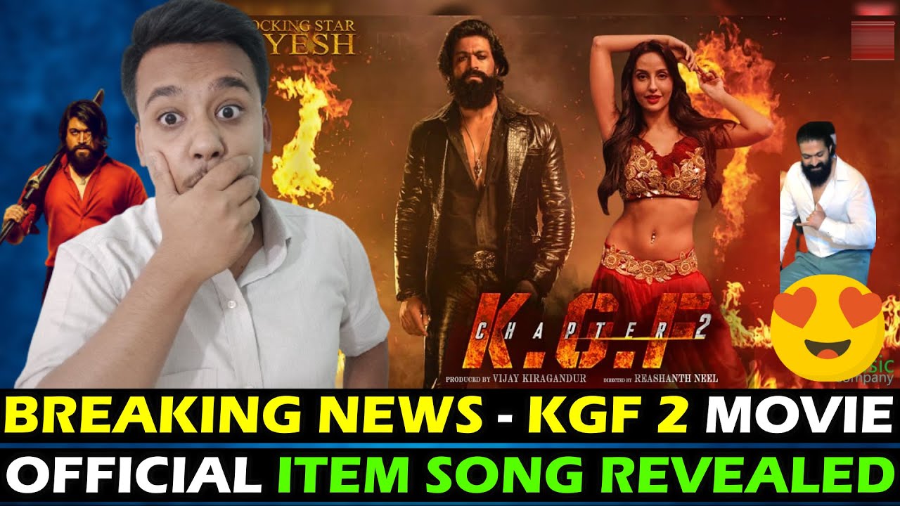 KGF Chapter 2 Officially First Song Is Revealed | KGF 2 Item Song ...