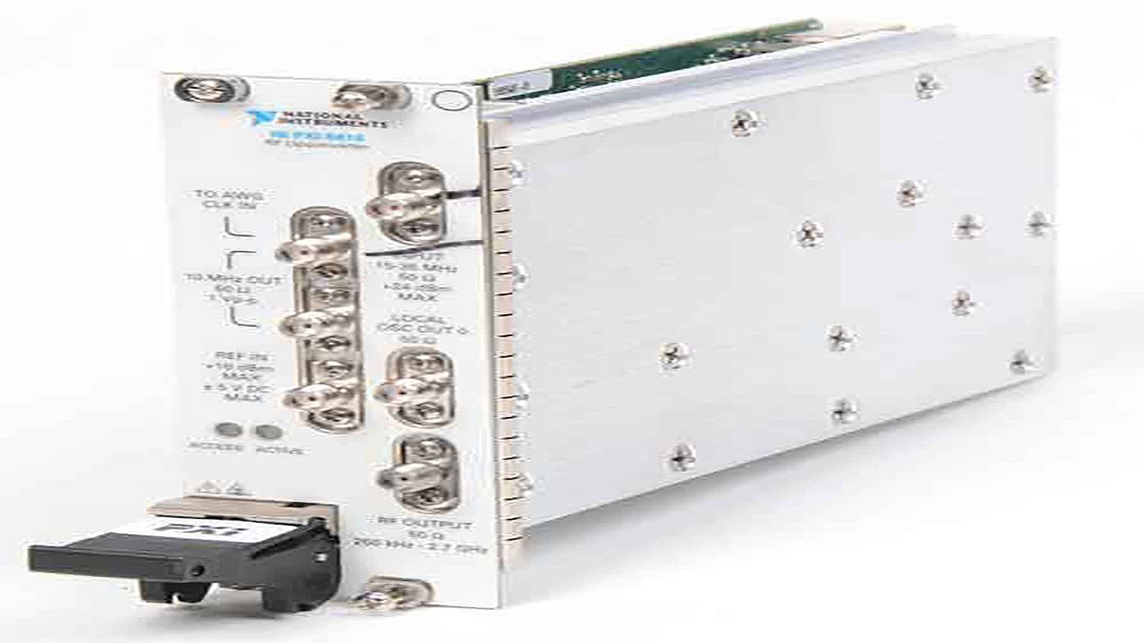 National Instruments PXI 5610 converter Repairs - YouTube