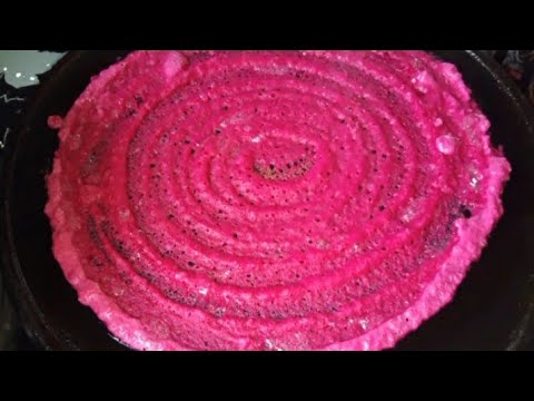 How to make Healthy and crispy beetroot Dosa 😋//pink dosa for kids ...