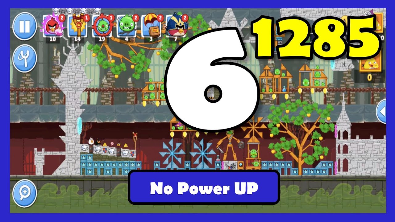 Angry Birds Friends Level 6 Tournament 1285 NO POWER UP walkthrough ...