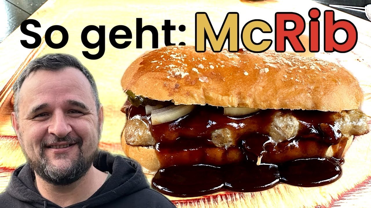 Mc Rib ganz einfach selbst machen --- Klaus grillt - YouTube