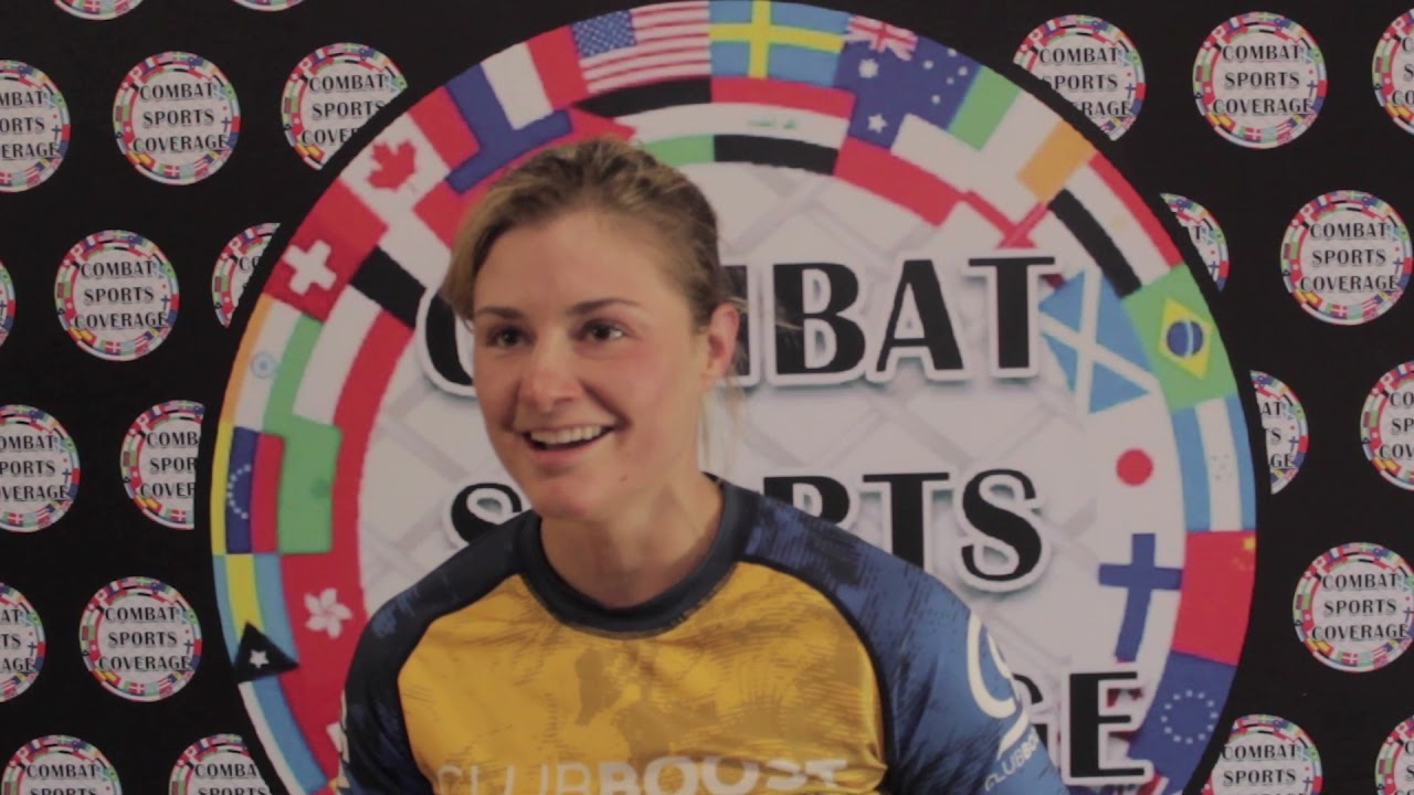 Macy Breaux | Post-Grappling Interview | Combat Sports Coverage - YouTube