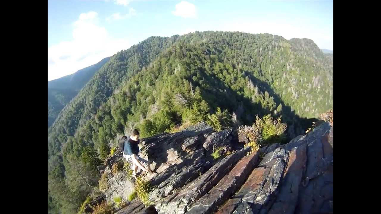 Climbing Up Chimney Tops - YouTube
