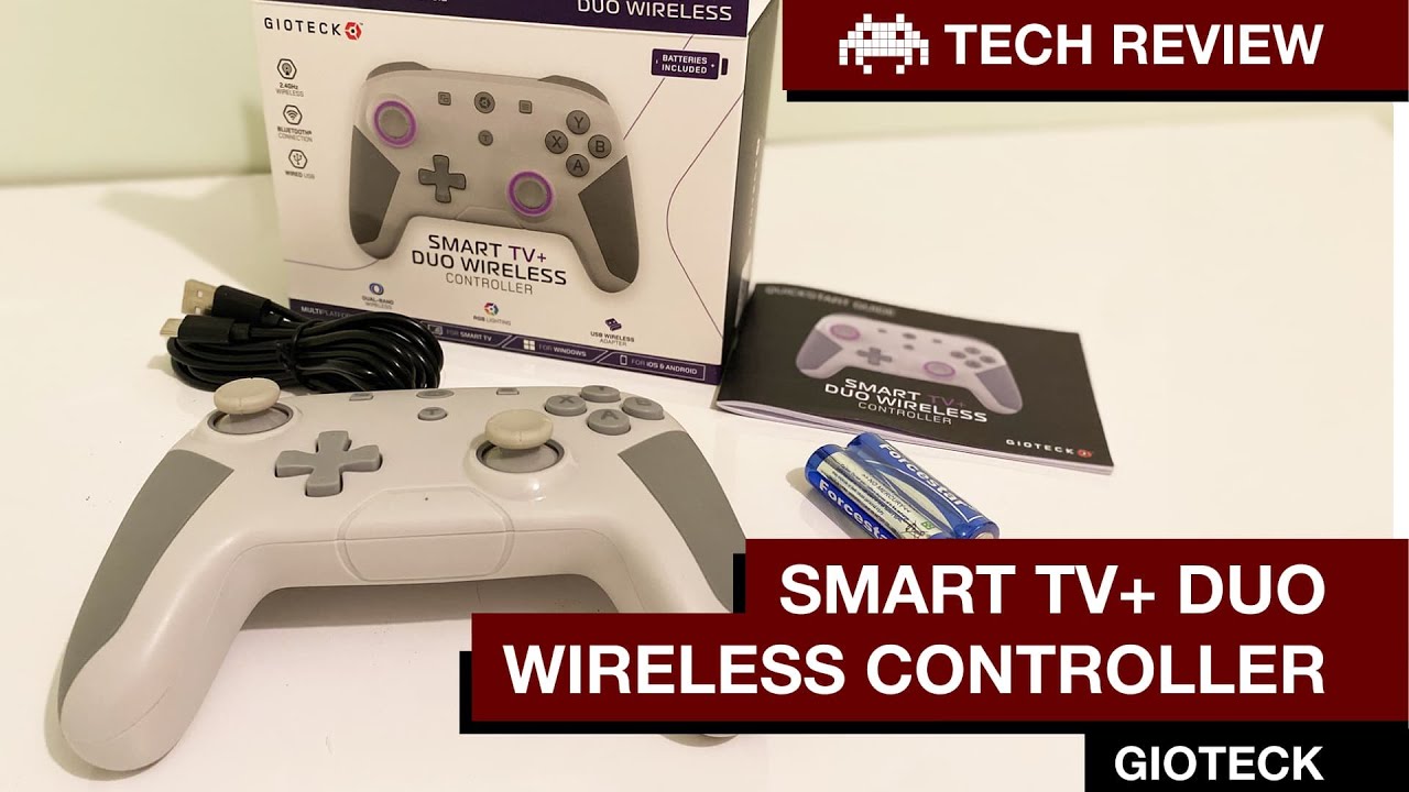 Tech Review: Gioteck Smart TV+ Duo Controller - YouTube