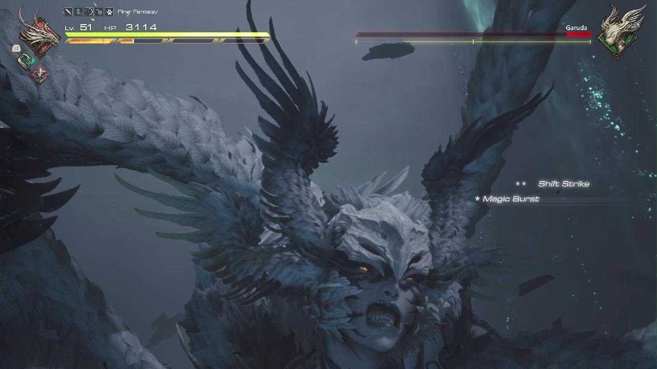 FINAL FANTASY XVI Garuda Fight - YouTube
