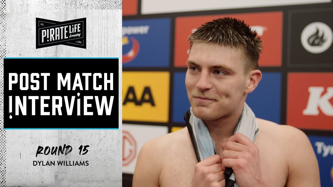 Dylan Williams post-match interview - YouTube