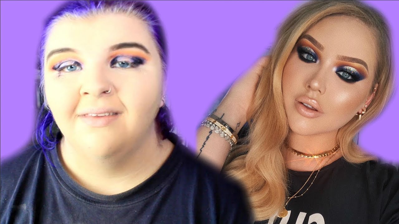 I TRIED FOLLOWING A MAKEUP TUTORIAL BY NIKKIETUTORIALS & FAILED ...