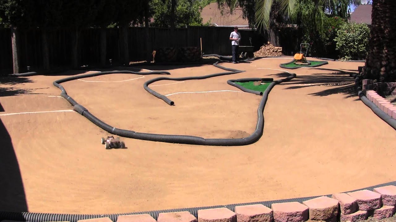 Backyard RC Track - B44.1 Practice - YouTube