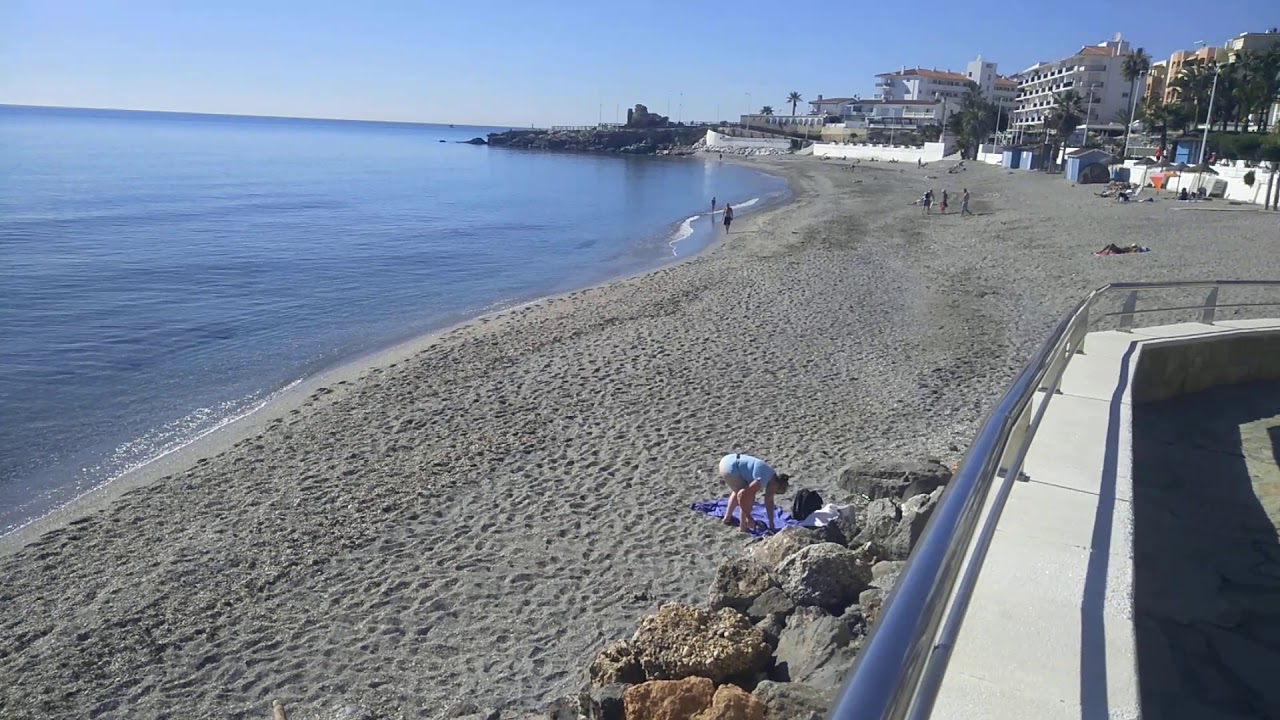 La Torrecilla playa.nerja - YouTube