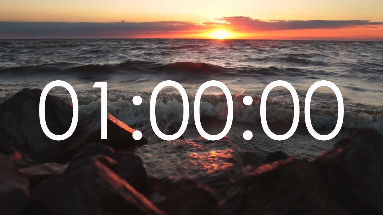 1 Hour Timer with Ambient Music. - YouTube