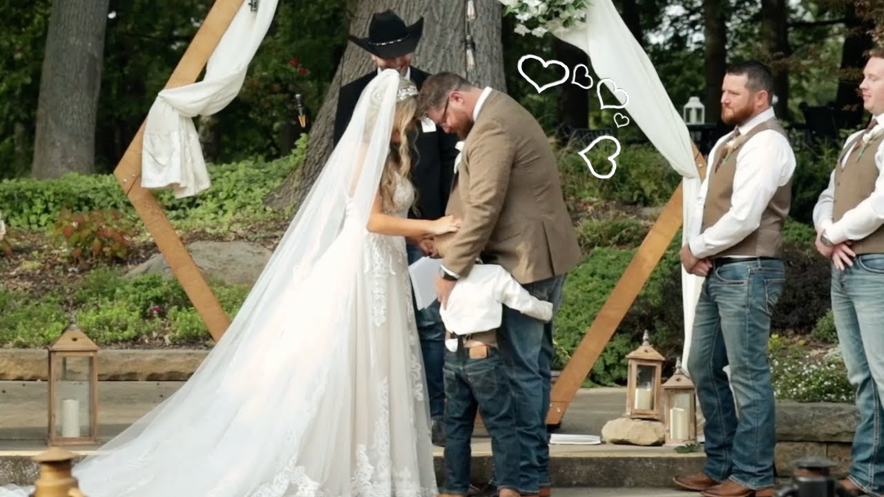 Stepson Surprises Stepdad With Adoption Papers During Wedding Youtube