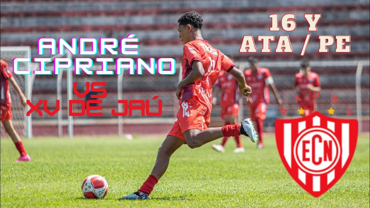 André Cipriano vs XV de Jaú / Joia de 16 anos do Noroeste-SP 🔥 2024 ...