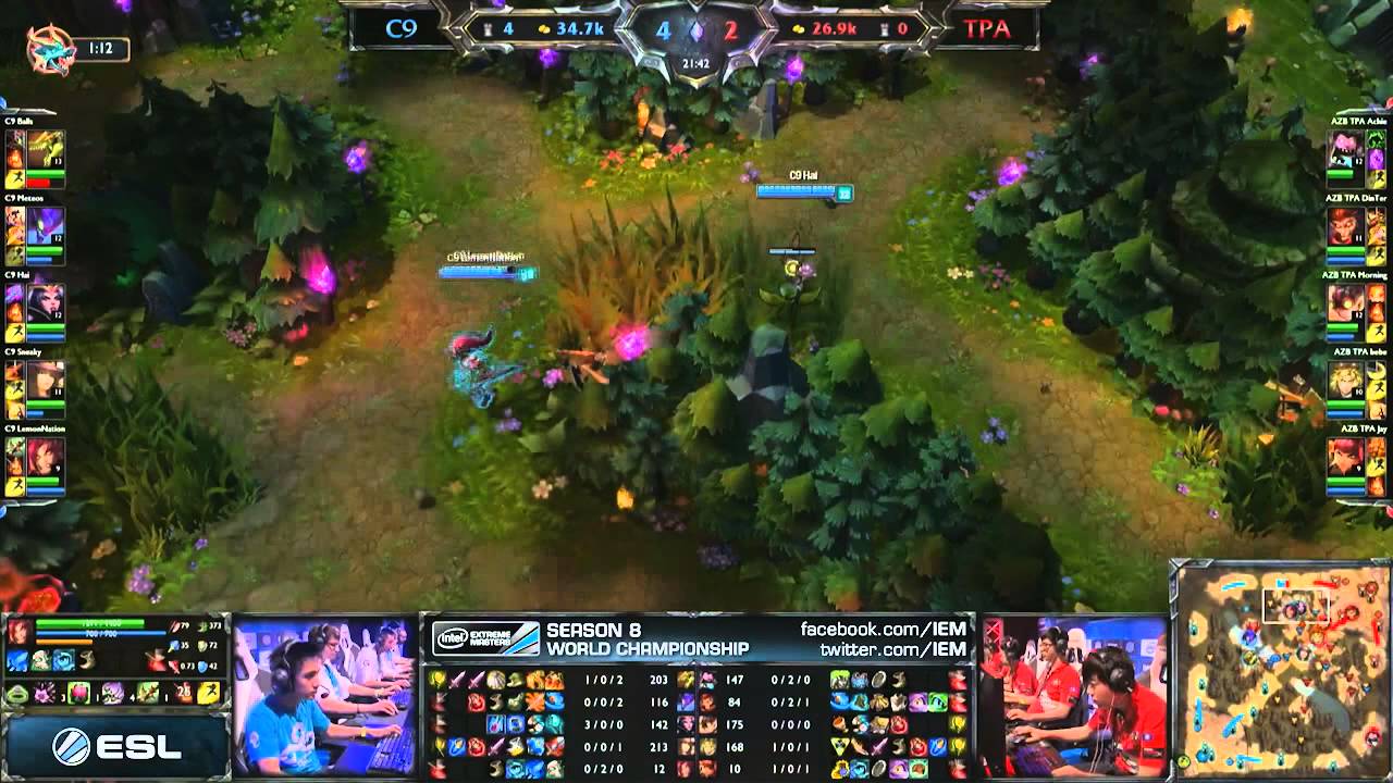 IEM Katowice 2014 (PL) #07 - Cloud9 vs TPA - League of Legends - YouTube