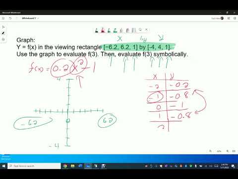 Graphing with a function with a given viewing rectangle - YouTube