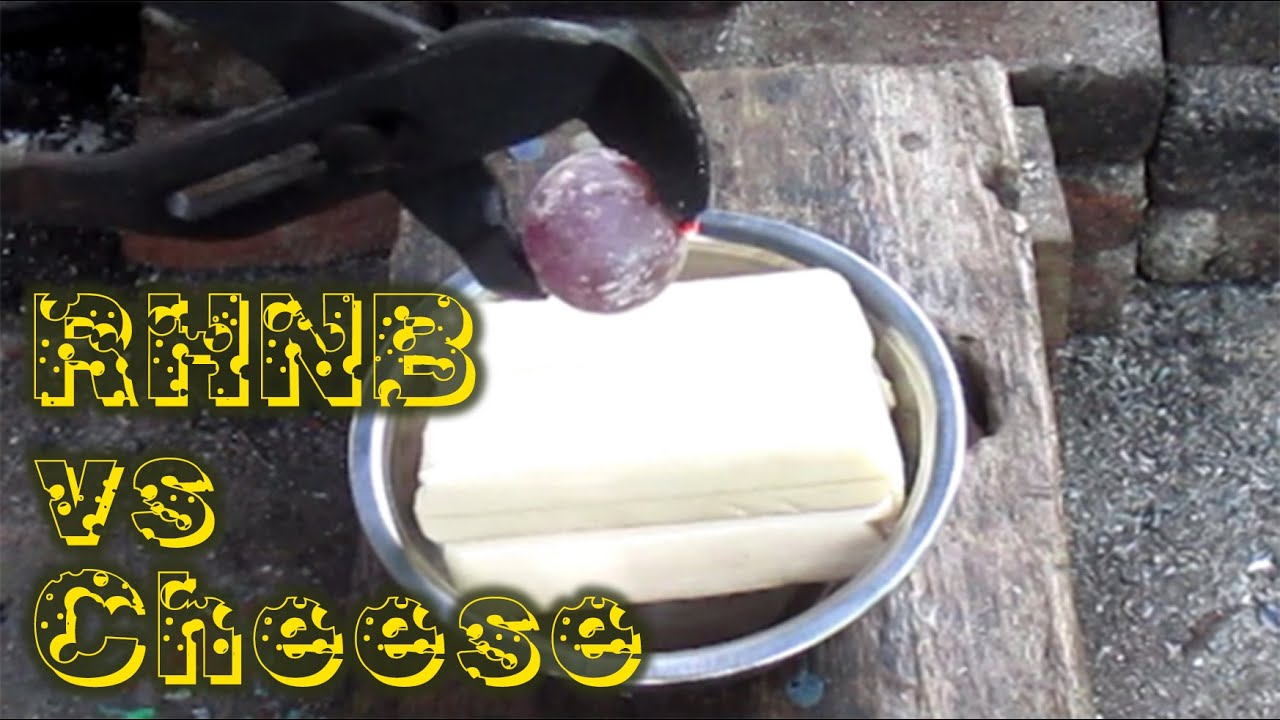 Red Hot Nickel Ball vs Cheese - RHNB #15 - YouTube