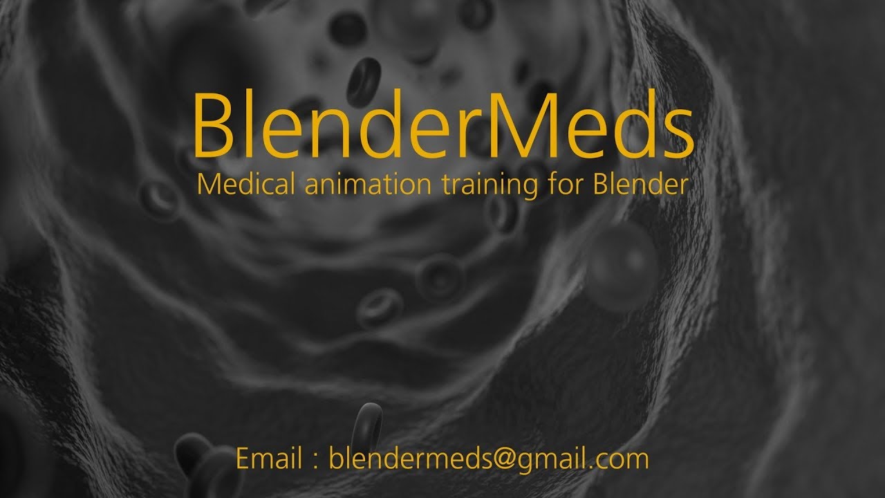 BlenderMeds Red blood cell Tutorial - YouTube