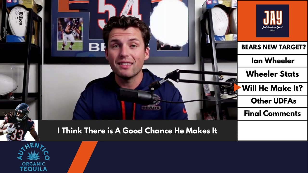 Bears IAN WHEELER TO MAKE 53-MAN ROSTER AS RB3? Bears News And Rumors ...