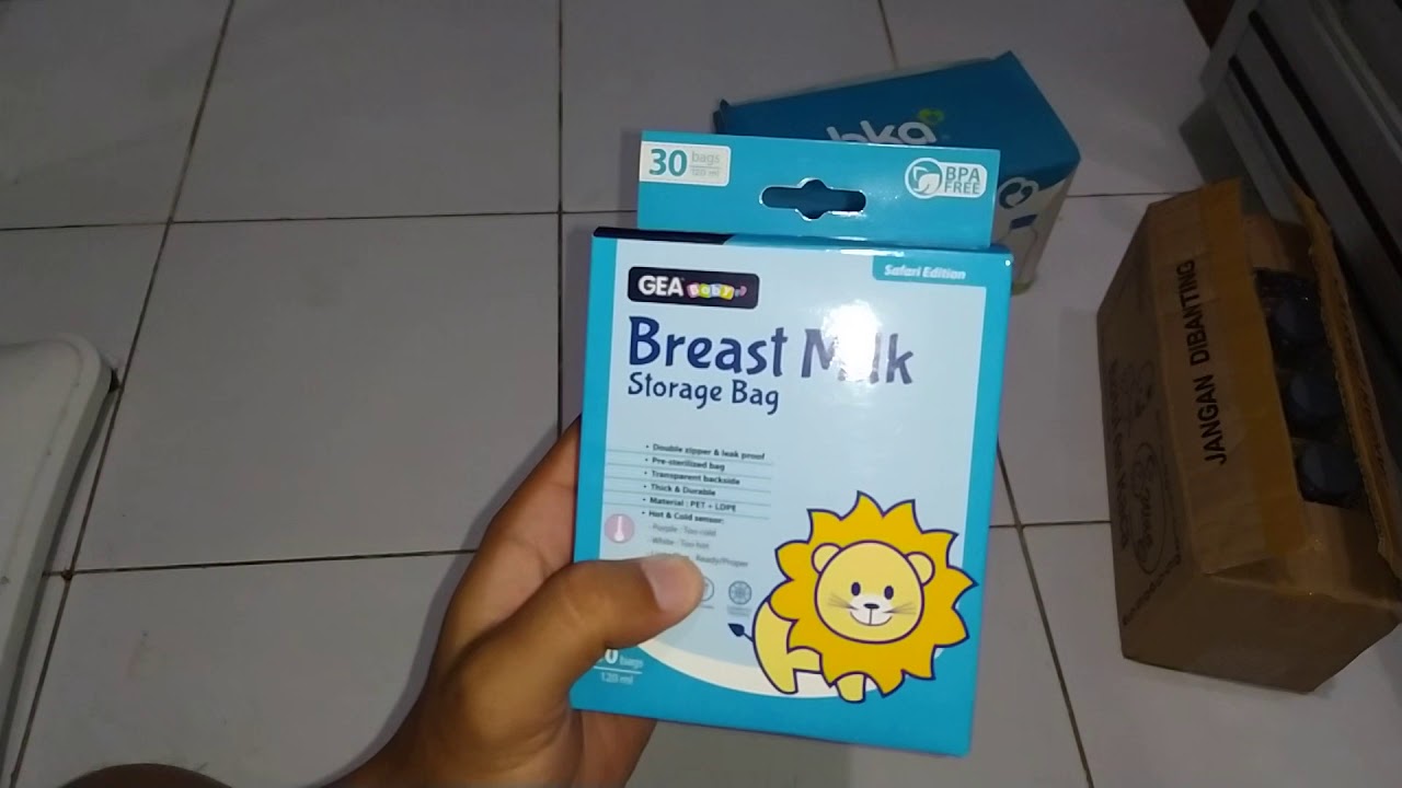 Review Beberapa Tipe Tempat Penyimpanan Asi. Botol Kaca Asi- Kantong ...