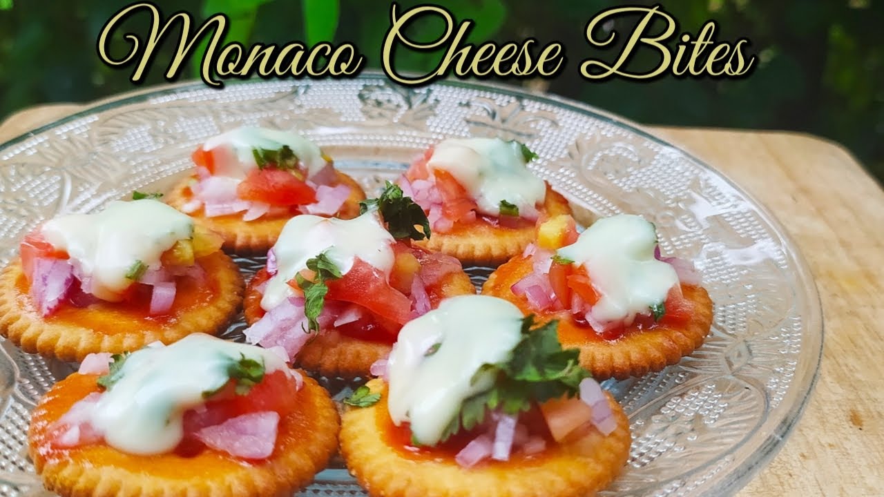 Monaco Cheese Bites | Monaco Bites | Kids special Snacks | Biscuit ...