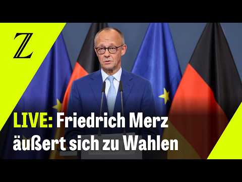 Friedrich Merz äußert sich zu den Wahlen in Berlin und Meck-Pomm