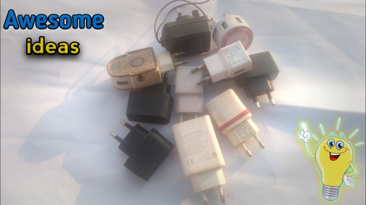 3 Awesome uses of old mobile charger - YouTube