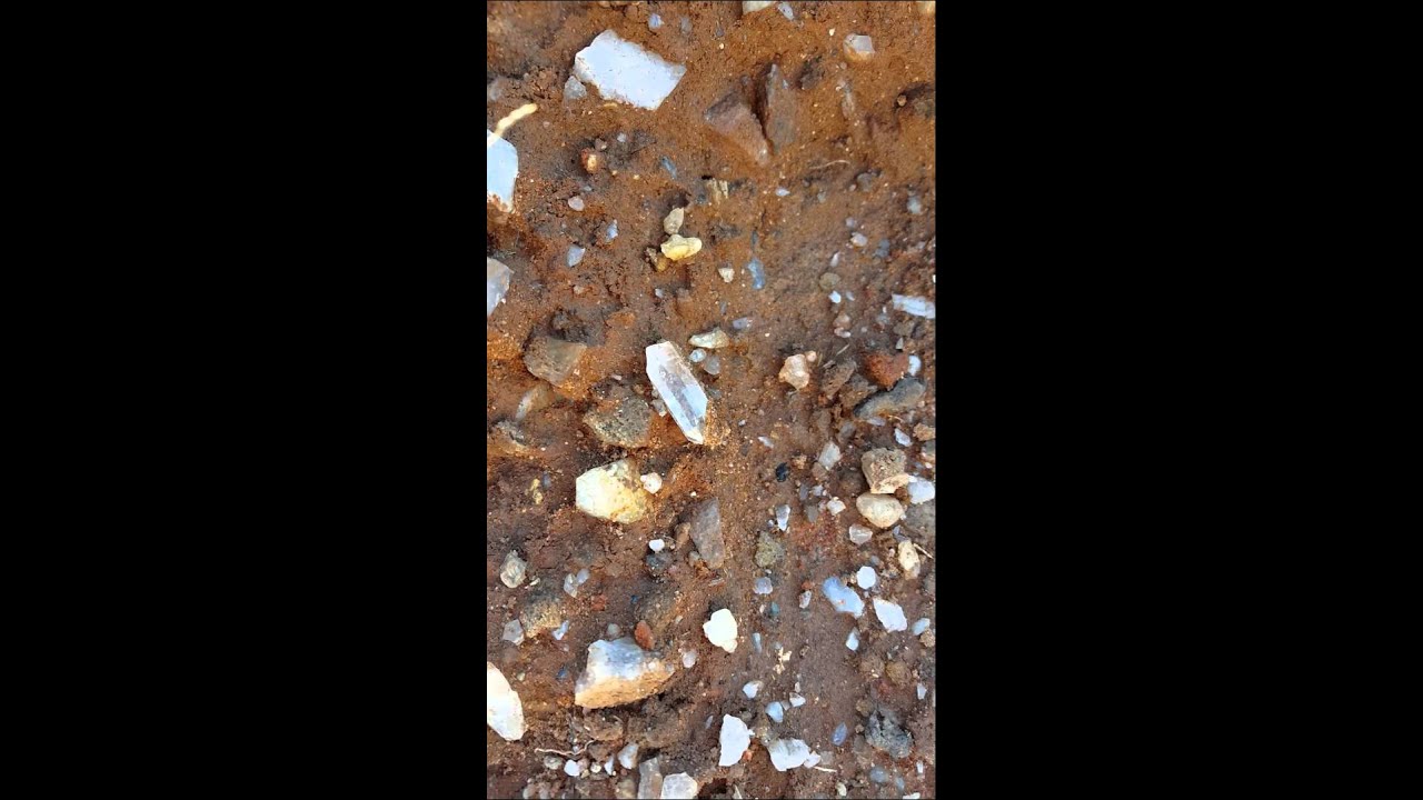 Crystal digging - YouTube