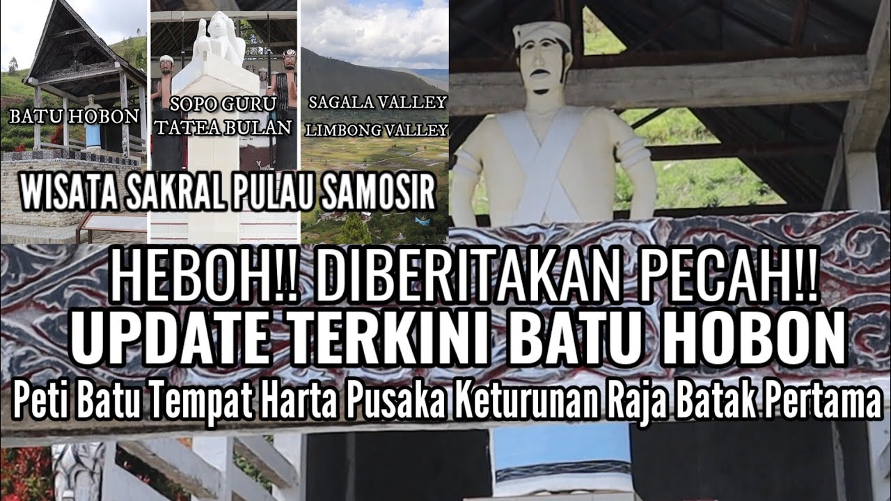 WISATA PULAU SAMOSIR|BATU HOBON|SOPOGURU TATEA BULAN|LIMBONG,SAGALA ...
