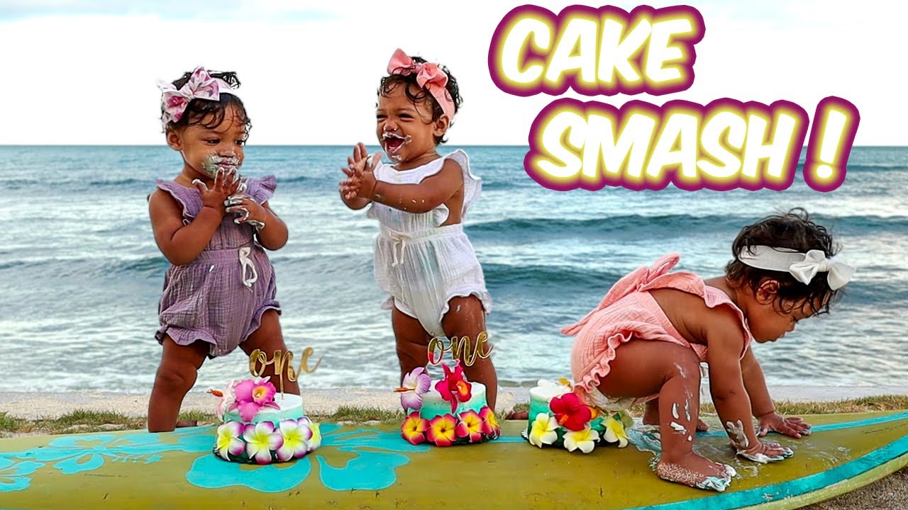 Happy Birthday! Triplets turn One!!! - YouTube