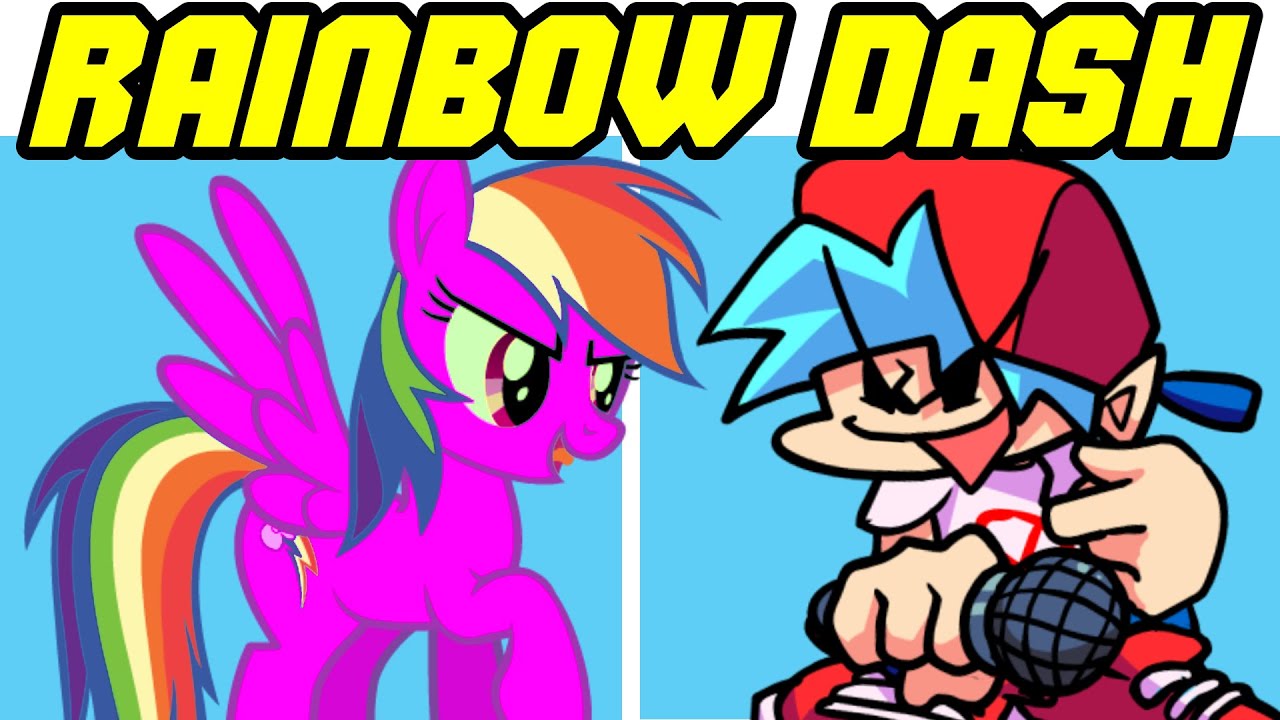 Friday Night Funkin' VS Rainbow Dash Tylenol (My Little Pony) (FNF Mod) - YouTube