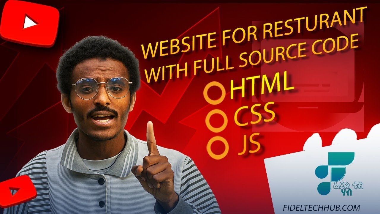 full Restaurant Website | HTML CSS JS (Free Source Code) Responsive ...