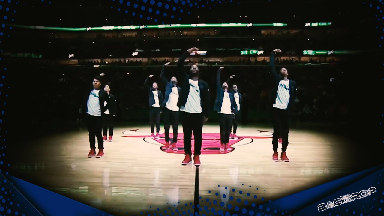 312 CREW | Chicago Bulls Dancers | Portland @ Chicago | NBA Season 19/ ...