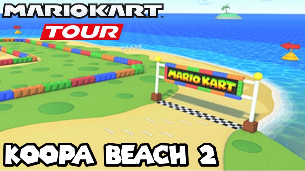 Koopa Beach 2 Gameplay | Marine Tour - Mario Kart Tour - YouTube