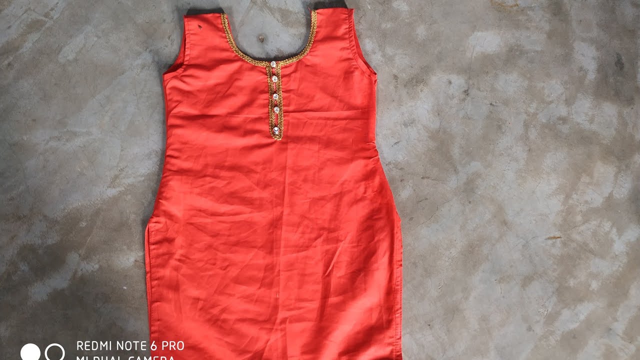 Kurti Design For Kids | Baby Kurti Three Years Baby | Baby Kurti Design ...