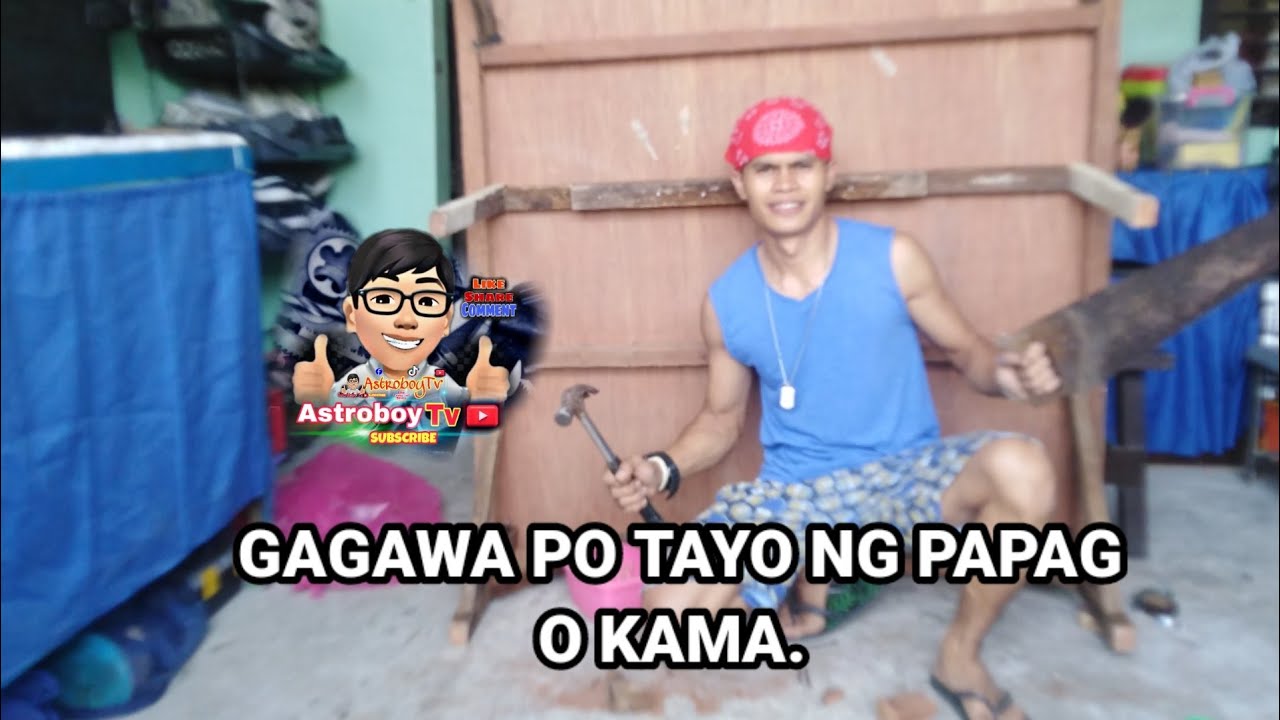 PAANO GUMAWA NG PAPAG O KAMA? - YouTube
