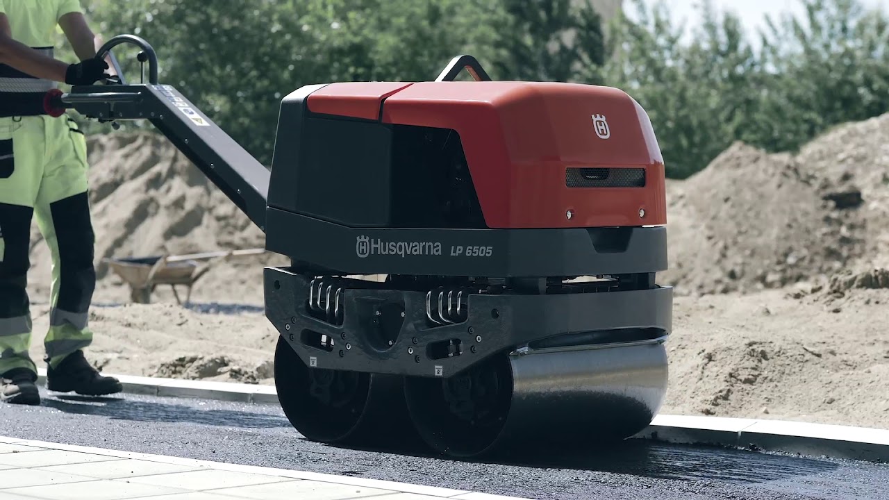 Check out the new compaction products from Husqvarna - YouTube