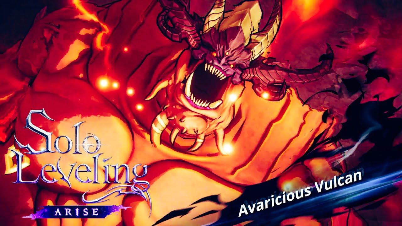 Solo Leveling: ARISE | Avaricious Vulcan Boss Fight - YouTube