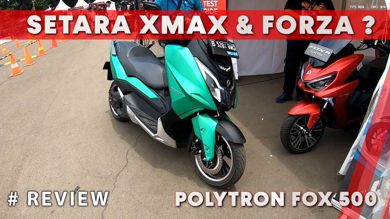 MOTOR INI SETARA XMAX DAN FORZA? INI DIA POLYTRON FOX 500 - YouTube