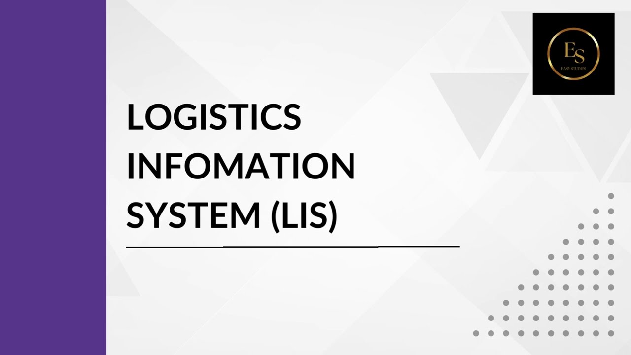 Logistics Information System - Technique - concept and technology ...
