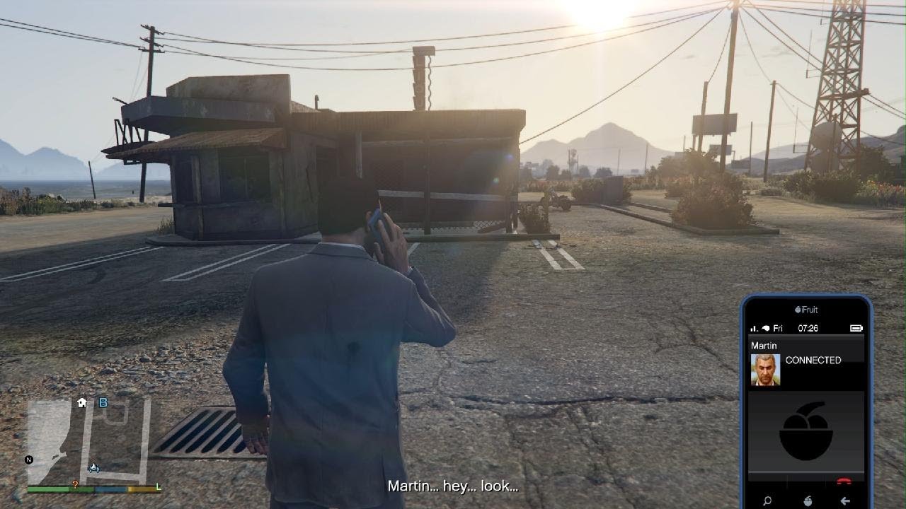 Grand Theft Auto V - Martin Madrazo calls Michael - YouTube