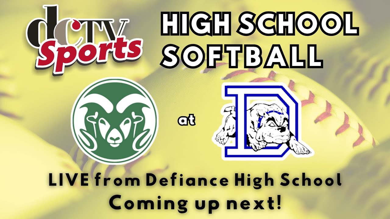 Defiance Bulldogs v Tinora Rams | High School Softball | Defiance ...