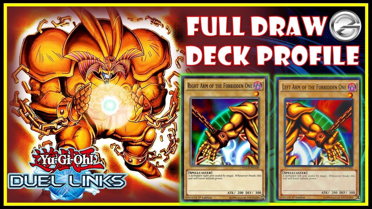 Yugioh Duel Links | Exodia Deck 2022 With Neo Spacian Combo Full Draw ...