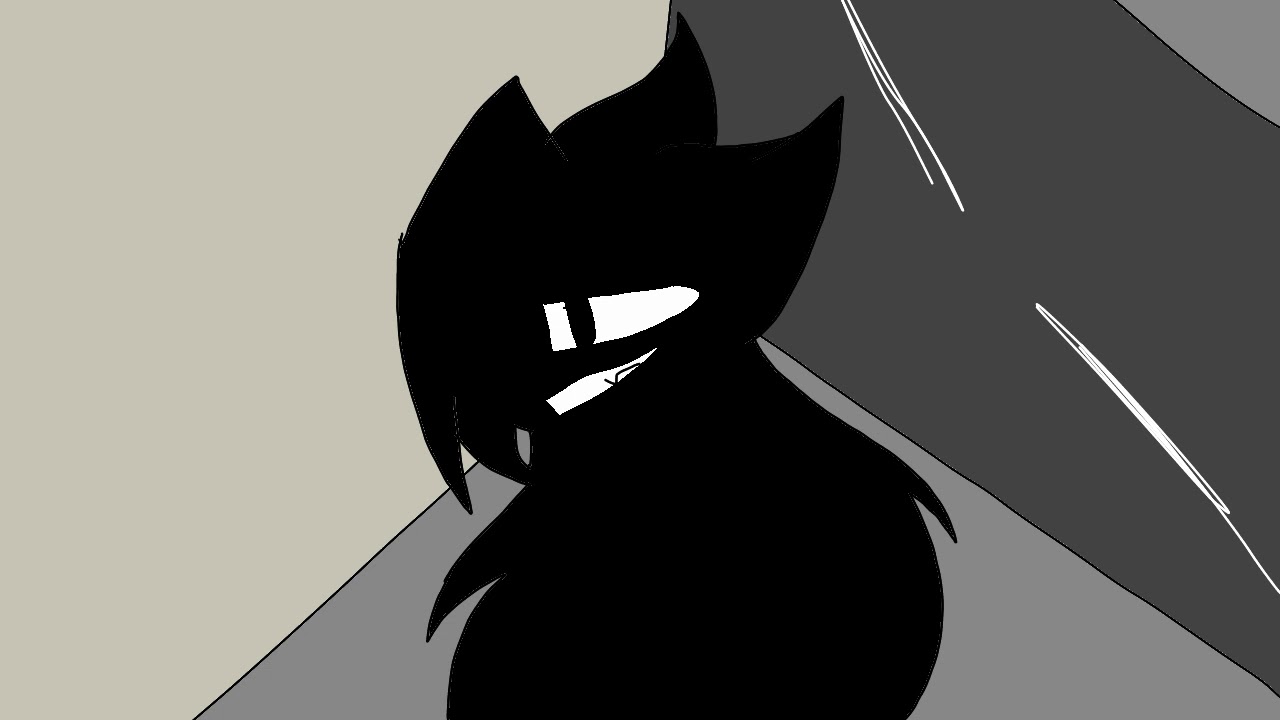Everything is Black (Animated meme) _#FlipaClip_ _Lazy_ - YouTube