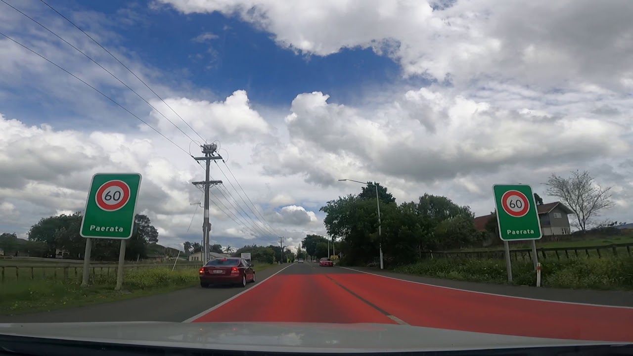 HD | Road Trip: Pukekohe Road & Farmlands View - YouTube