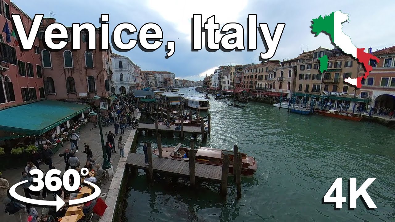 VR 360 Virtual trip of Venice | What to see in Venice, Italy | 4K video ...