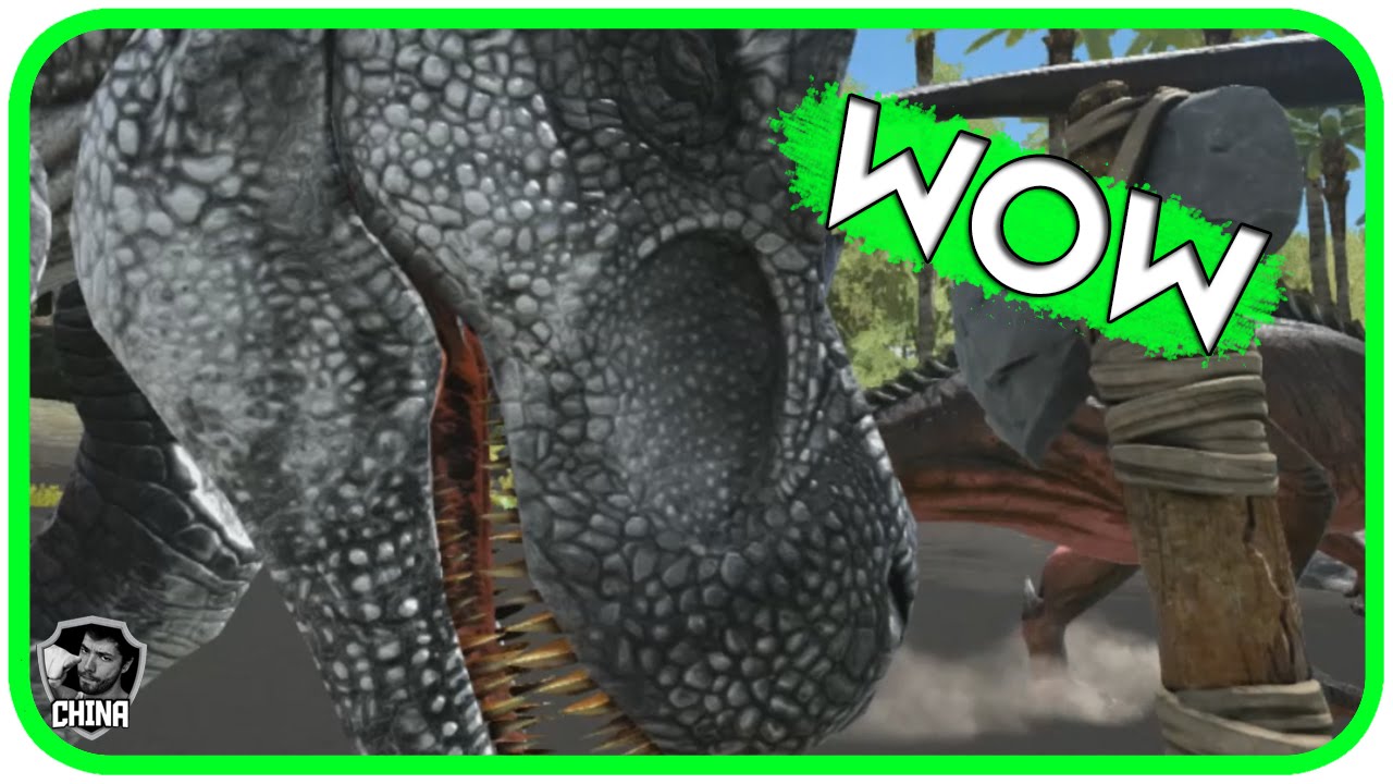 ARK Survival Evolved - Parte 15 - HIPER LOOT DE UM T-REX (Metal Pickaxe ...